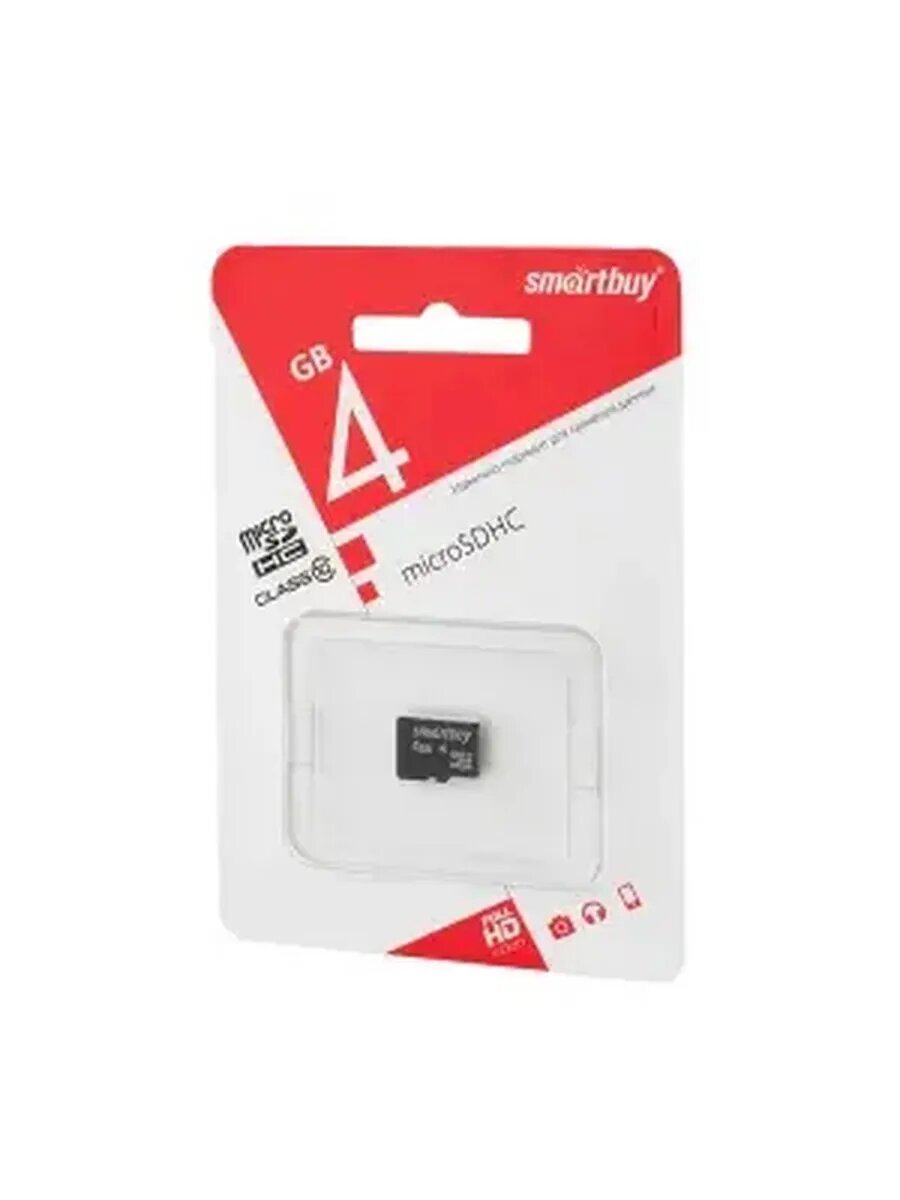 Компактная карта памяти Micro SD 4GB для устройств