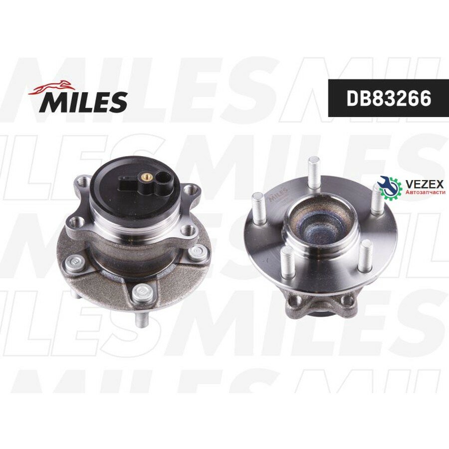 MILES DB83266 Ступица с подшипником MITSUBISHI ASX 10-/OUTLANDER 12- зад. DB83266