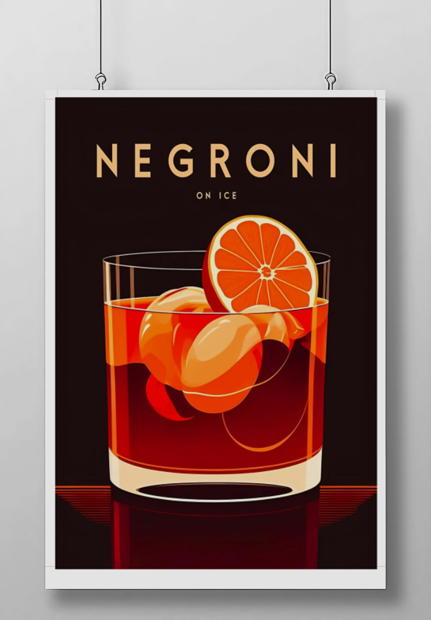 Постер / Плакат Негрони (Negroni)