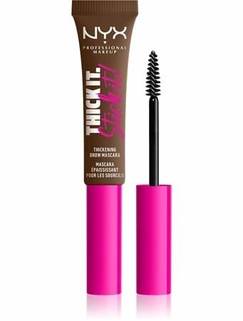Гель для бровей NYX Professional Makeup Thick it Stick It Brow Mascara, оттенок 06 brunette, 7 мл