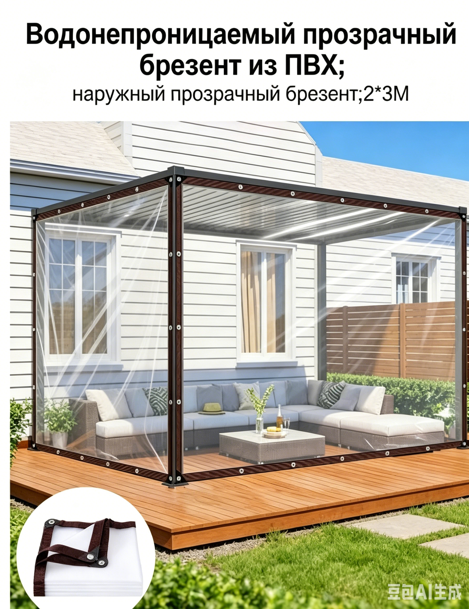 Парник, теплица домиком GG1edstde'sa't'd'h 3х2, ABS пластик