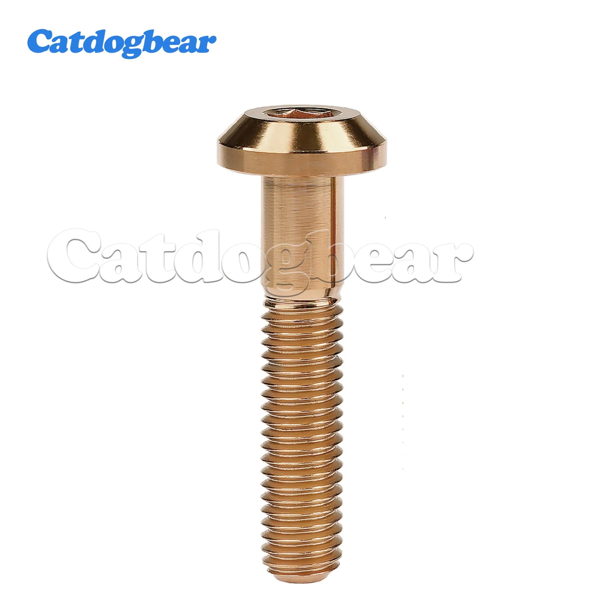 Catdogbear титановые болты M6/M8X12 15 20 25 30 35 40 мм М8, Bronze, 20 мм