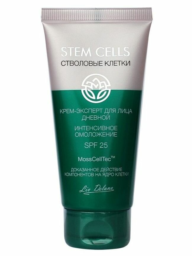 Liv Delano Крем для лица эксперт STEM CELLS интенсивное омоложение дневной с SPF25, 50 г