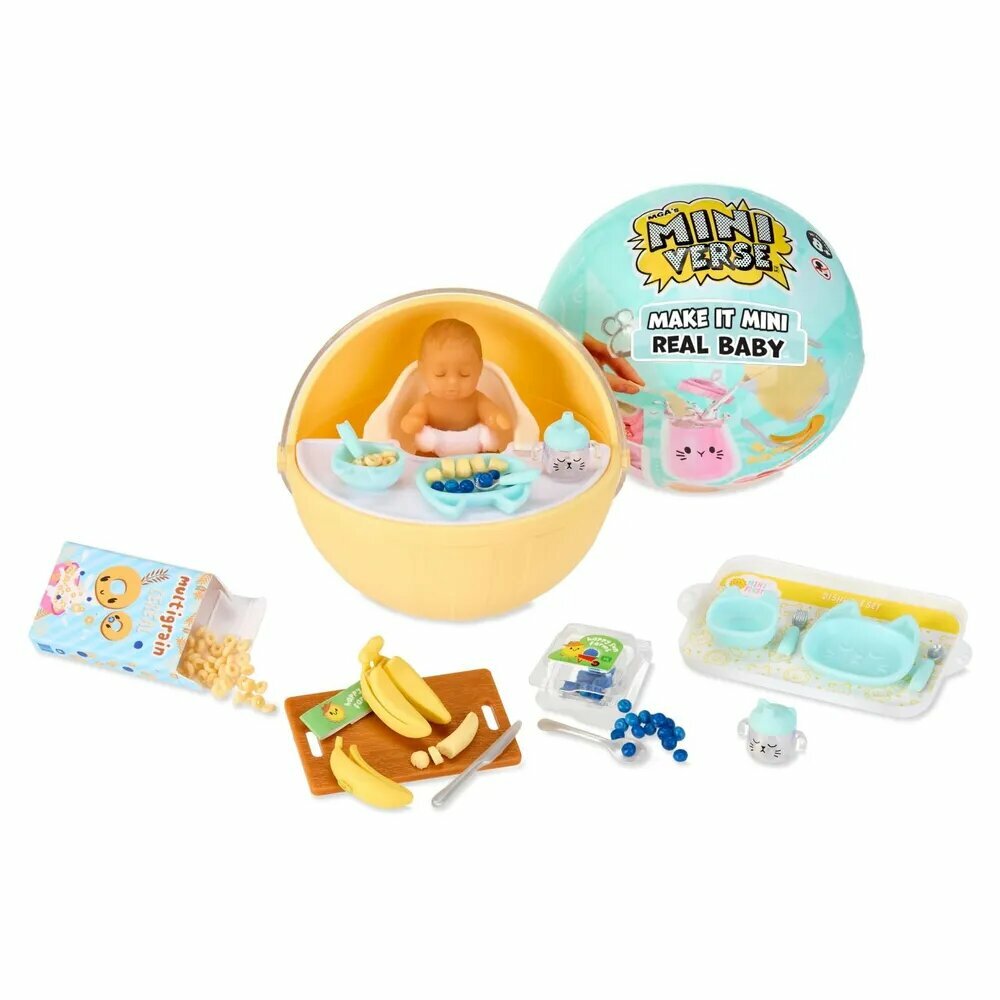 MINI VERSE REAL BABY Рукодельные игрушки-сюрпризы для девочек