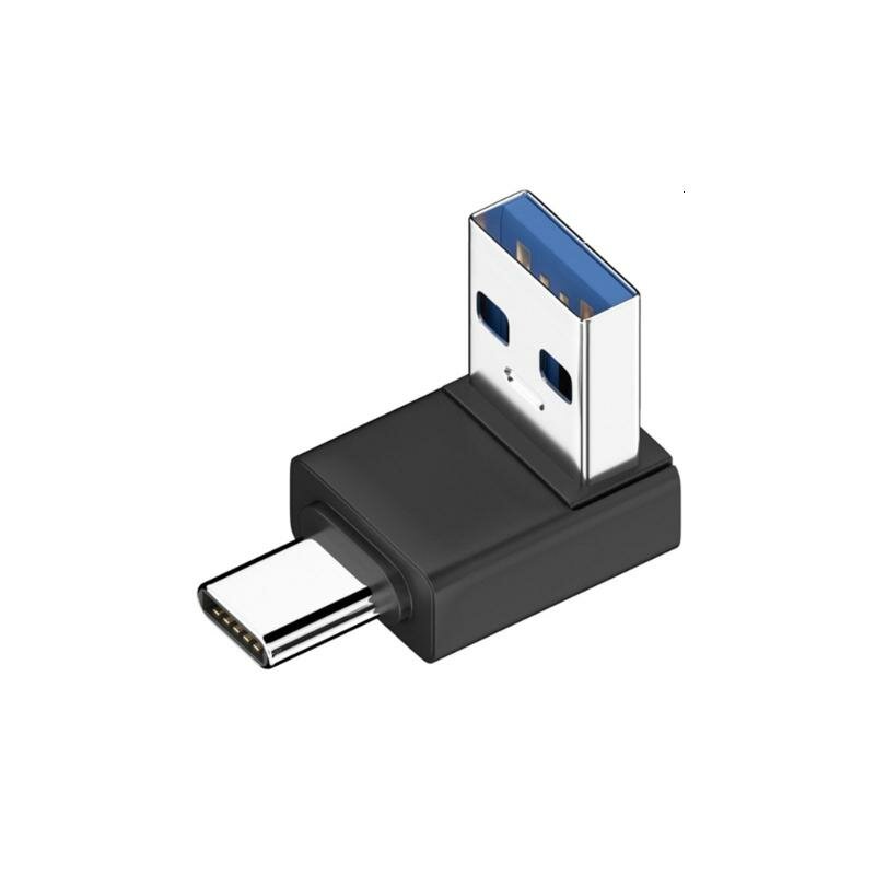 Адаптер USB-C — USB 3.1, Вертикальный изогнутый фасад