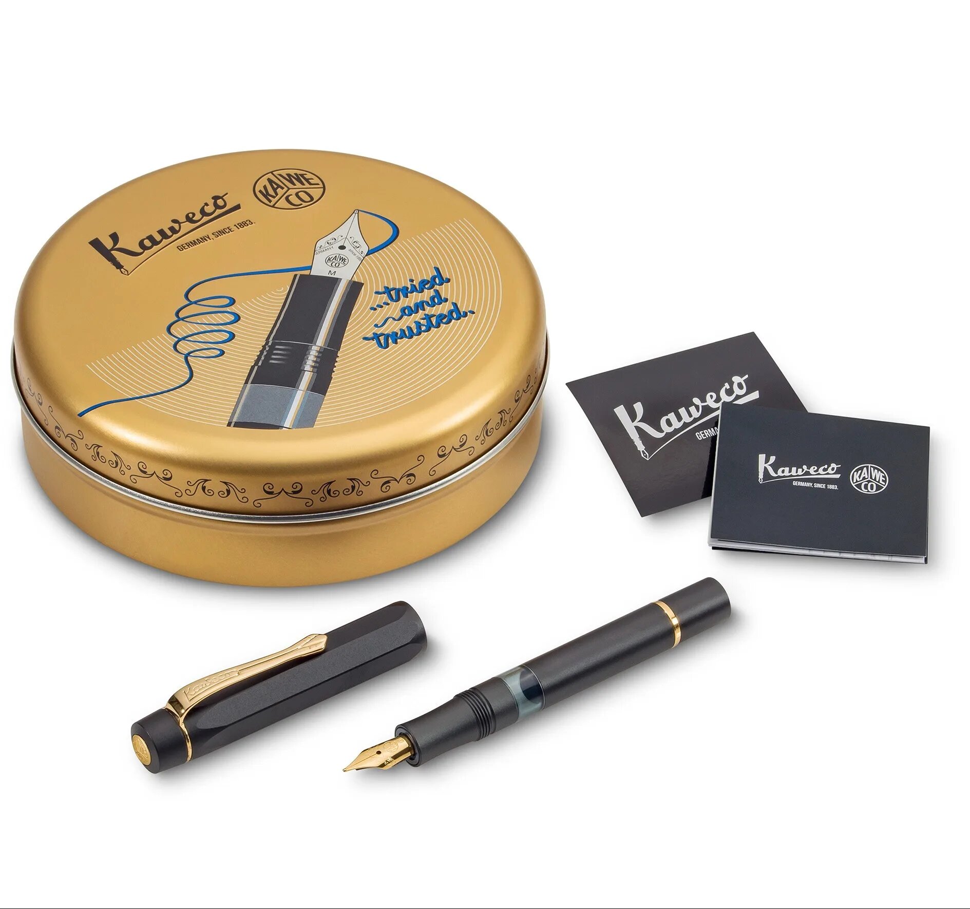 Kaweco Piston Sport перьевая ручка, перо M (0.8mm)
