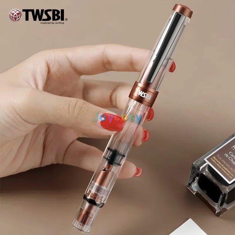 Перьевая ручка TWSBI 580ALR черная, перо Mingjian-F