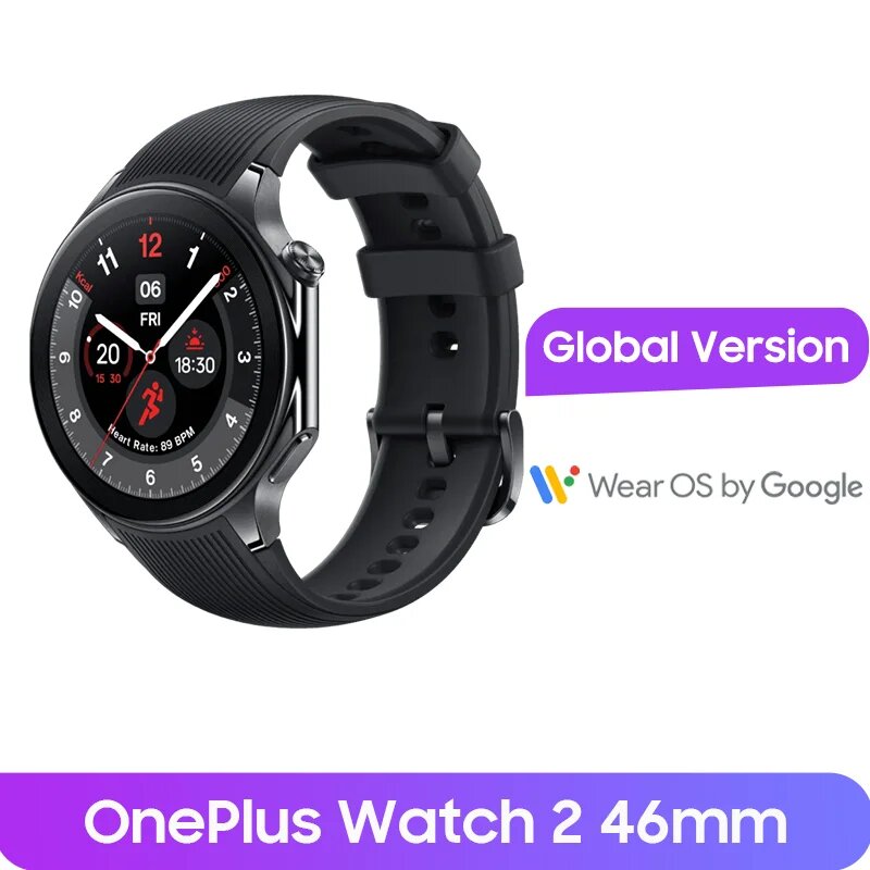 OnePlus Watch 2 46 мм умные часы Черный, Black