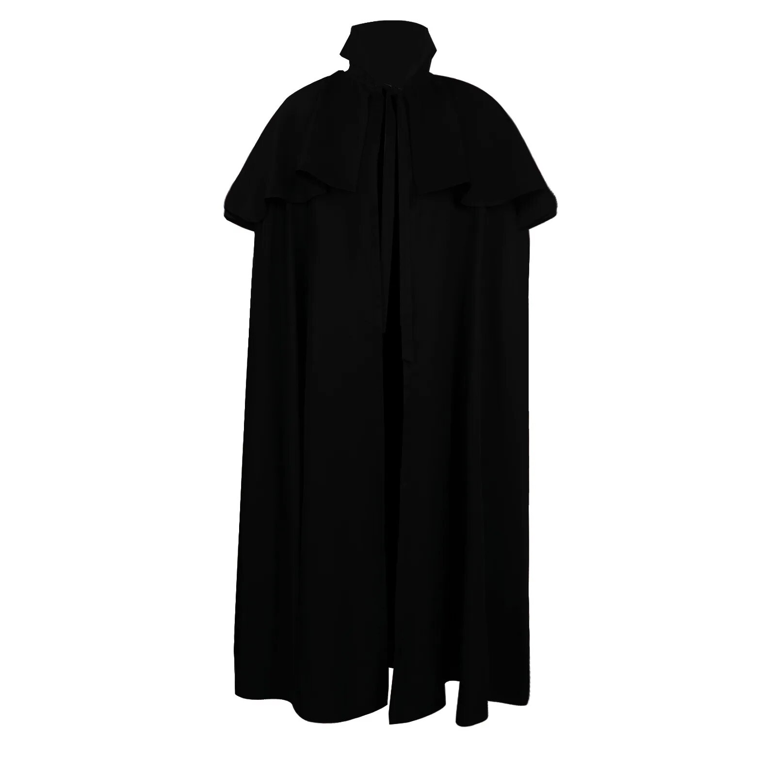 Готический стимпанк плащ из полиэстера для взрослых Черный, L, Y187C black