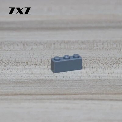 Конструктор ZXZ кирпичик 1x3, серый