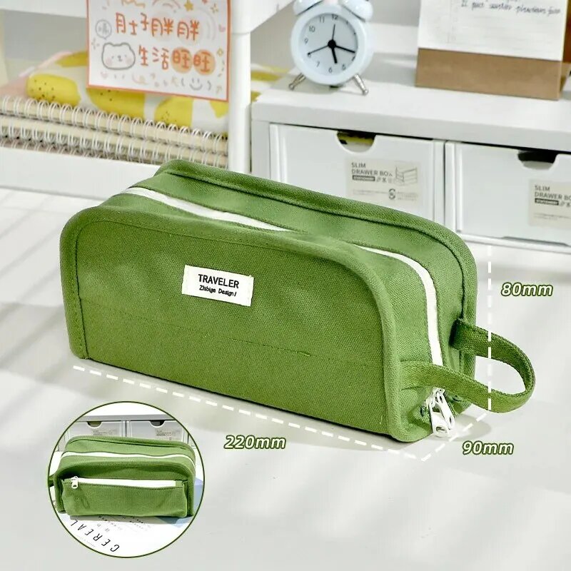 Холщовая сумка-карандаш 1005006853602129 Зеленый, Green