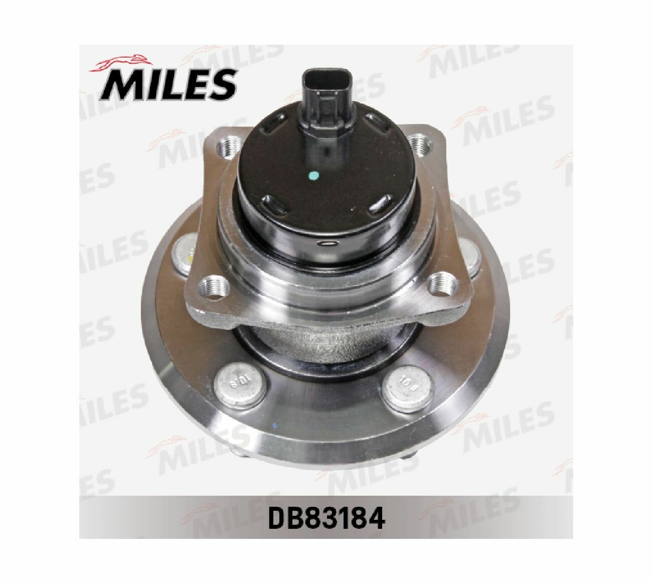 Ступица колеса с подшипником задняя +ABS, TOYOTA AVENSIS II T250/PRIUS II 03-09, MILES DB83184