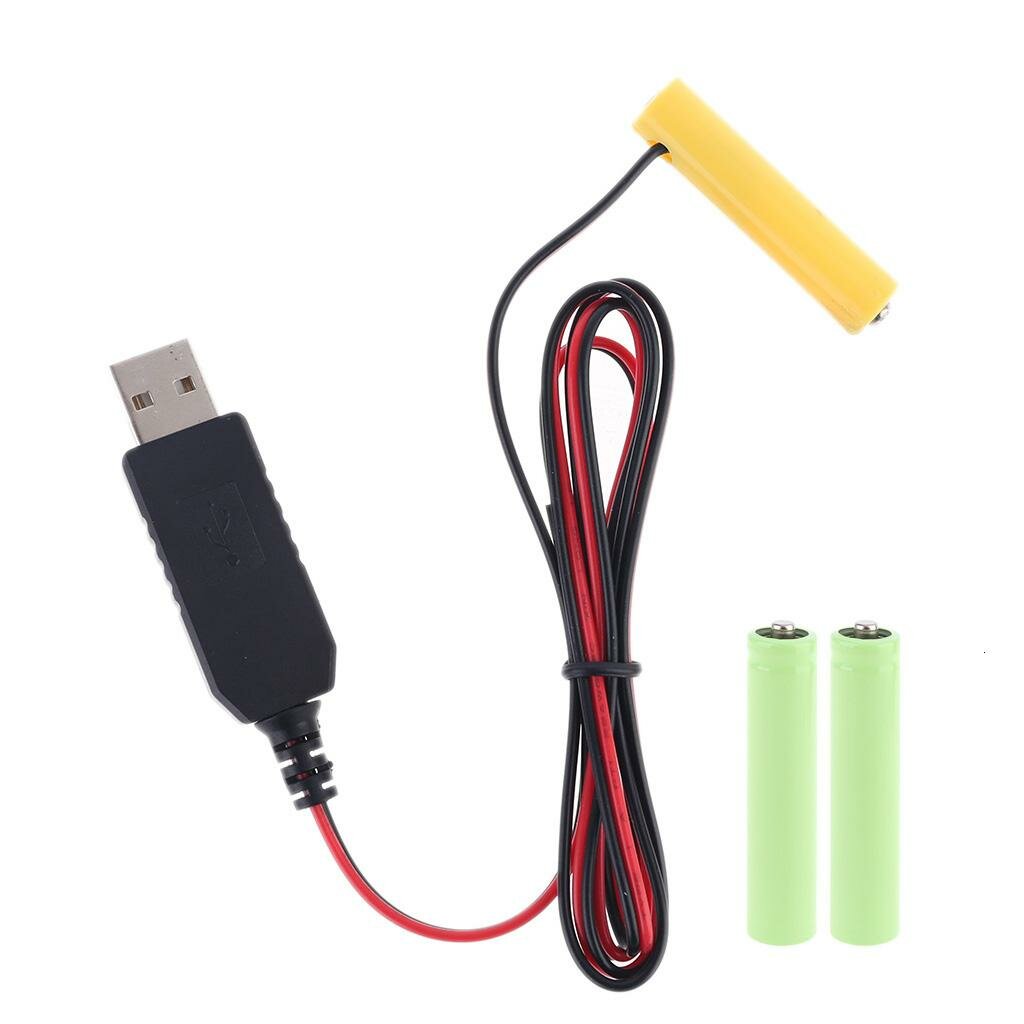 Адаптер питания USB для батареек AAA, Аай