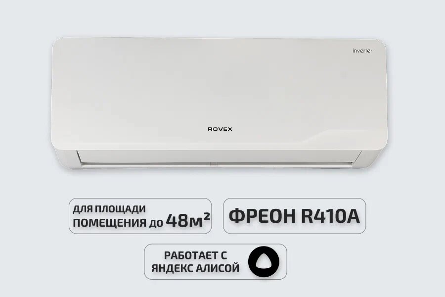 Настенный кондиционер Rovex (сплит-система) RS-18CBS5 PRO WHITE