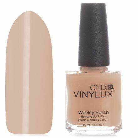CND VINYLUX Недельный лак для ногтей Попудри мой носик Powder My Nose №136