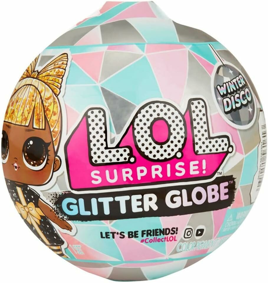 Glitter Globe Doll Winter Disco Series с блестящими волосами