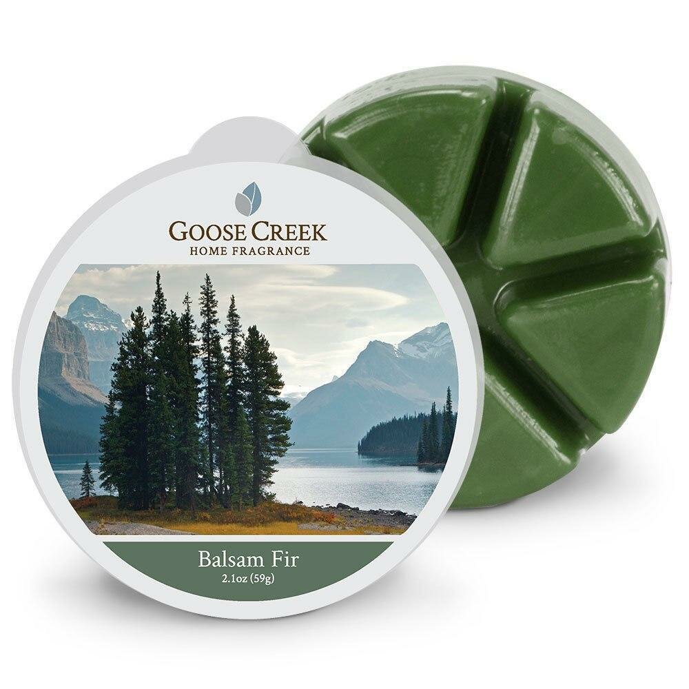 Воск для аромаламп GOOSE CREEK BALSAM FIR/ пихтовый бальзам, воск для аромаламп, вес - 59 гр, время использования - 50-80 часов