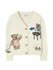 Кардиган BURBERRY Tea Party, размер 10 лет, белый