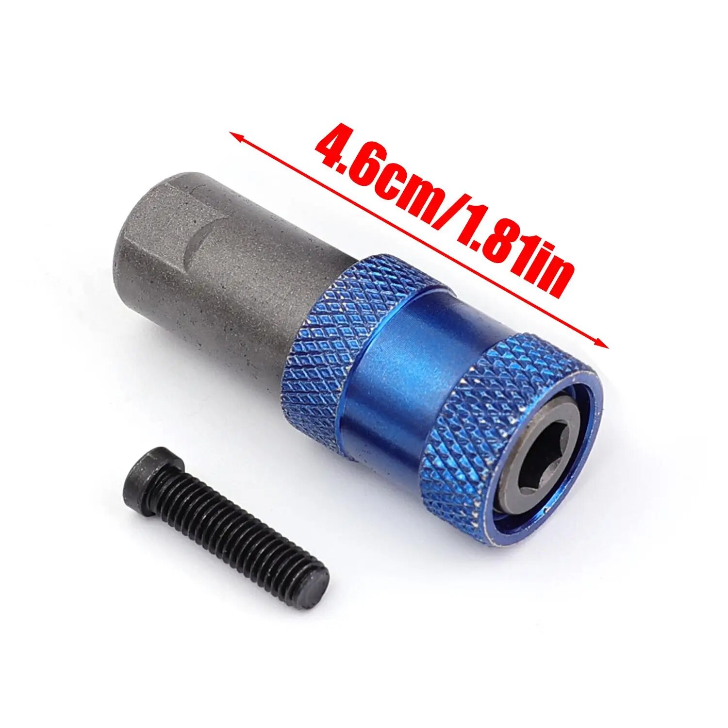 Адаптер для шуруповерта хромованадиевая сталь 1/4" 1PCS