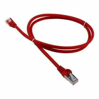 Кабель (патчкорд) LANMASTER LSZH FTP кат.5e, 2.0 м, красный (LAN-PC45/S5E-2.0-RD)