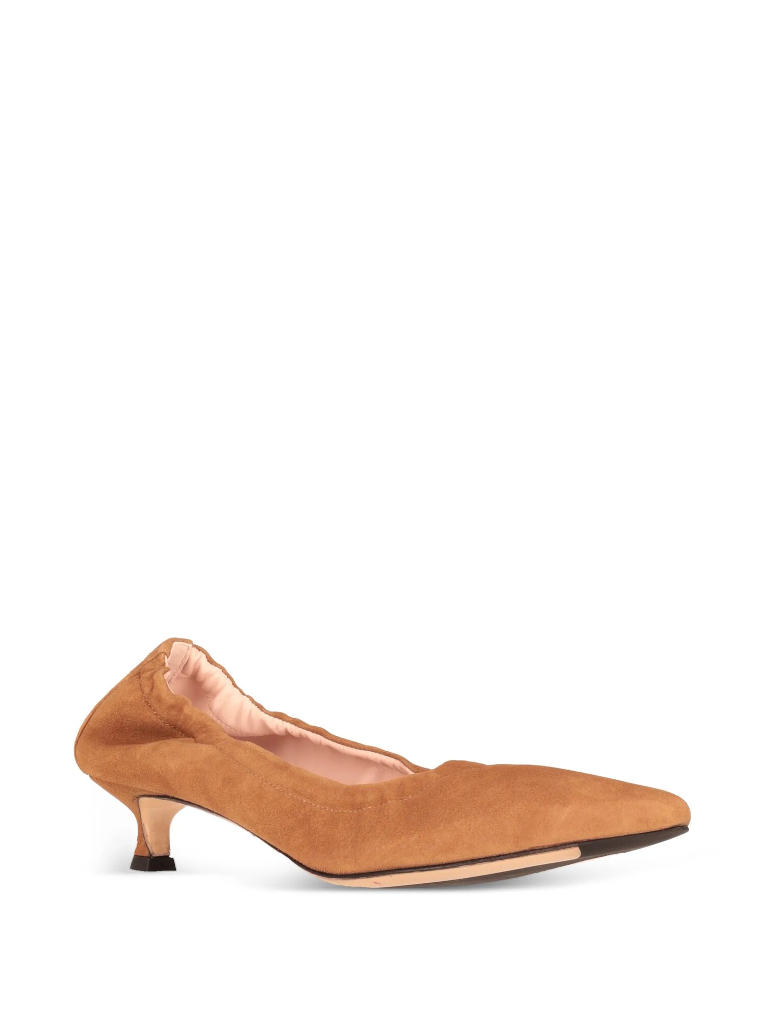 Туфли LA ROSE Elasticated pointed-toe pumps, размер 39, orange — фото 1