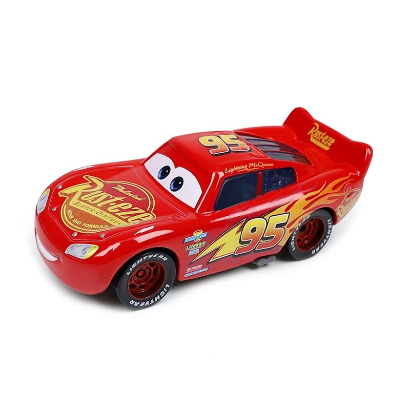 Модель автомобиля Pixar Cars 3 Lightning McQueen металлическая 1:55 TAKARA TOMY Красный, 31