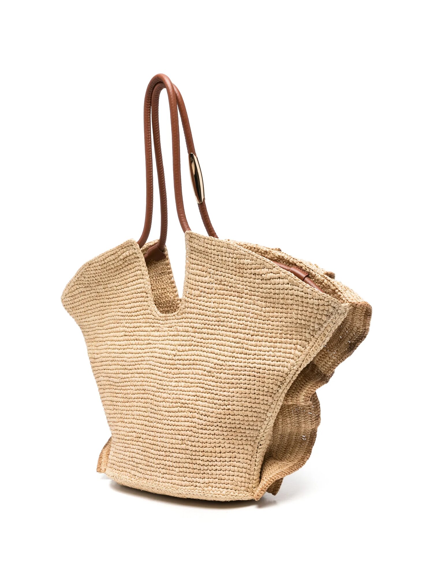 Сумка Medium Goldentime ruffled-detail tote bag