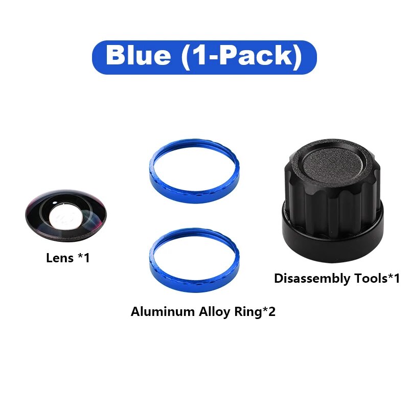 Набор линз Insta360 X5, Blue (1-Pack)
