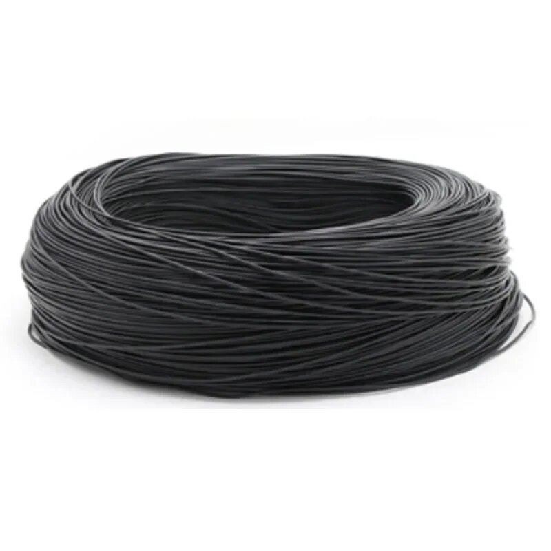 Провод UL3135 силиконовый 30~12AWG 12AWG, Черный, Black, 1 Meter