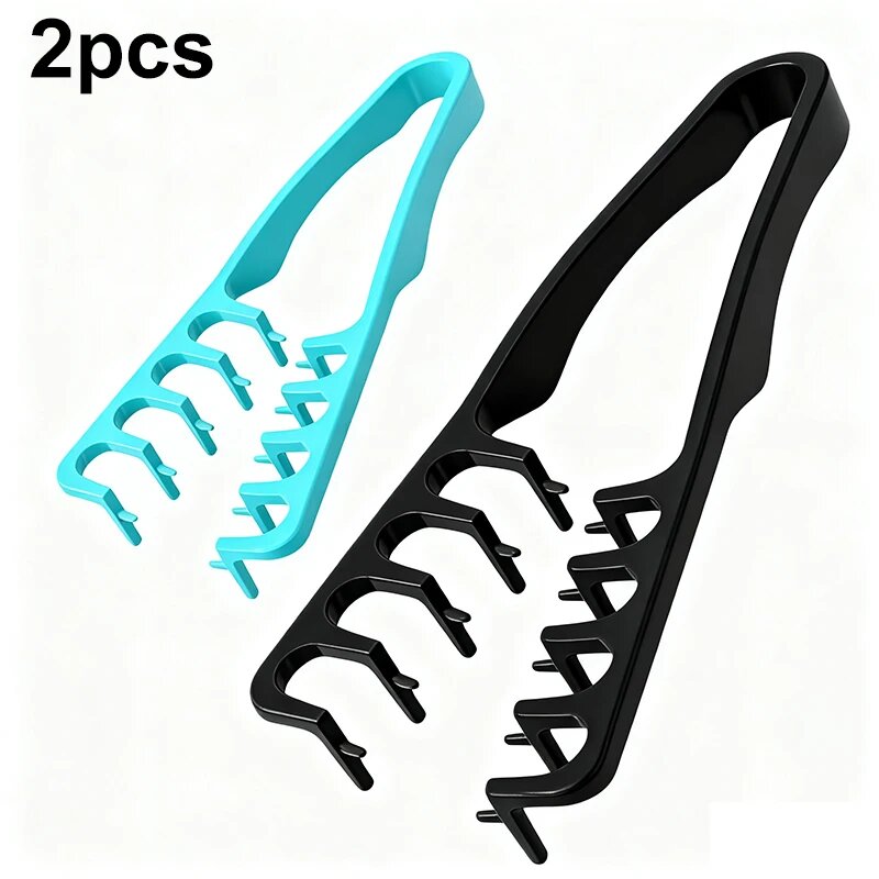 Расческа для объема волос из ABS-пластика Blue 1pcs Black 1pcs