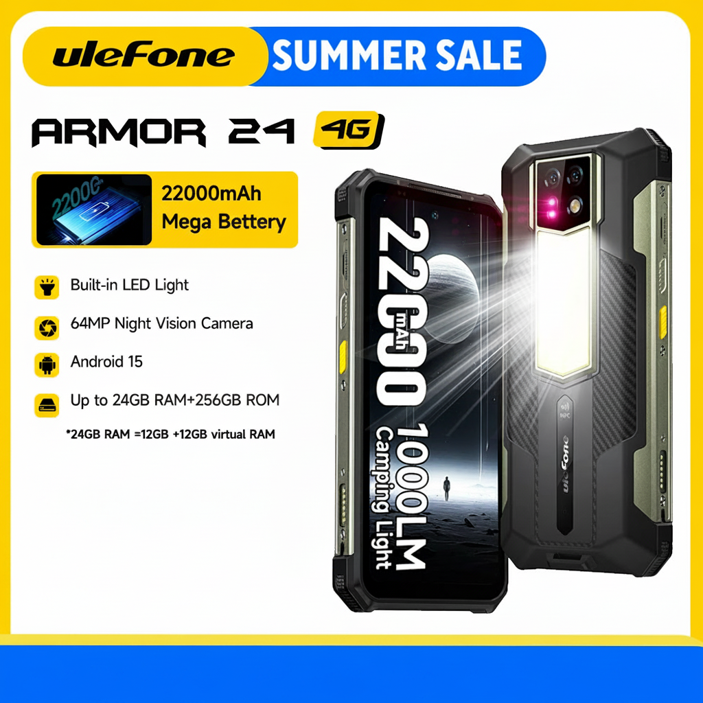 Смартфон Ulefone Armor 24, 256ГБ, global — фото 1