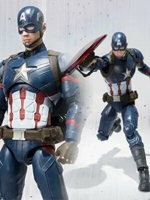 Персонажи аниме S.H.Figuarts Капитан Америка 16cm