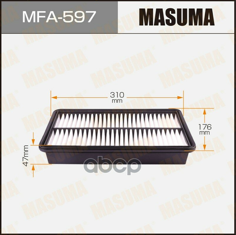 Воздушный фильтр A-474 MASUMA (1/40) Masuma арт. MFA597 - высокое качество товара по низкой цене