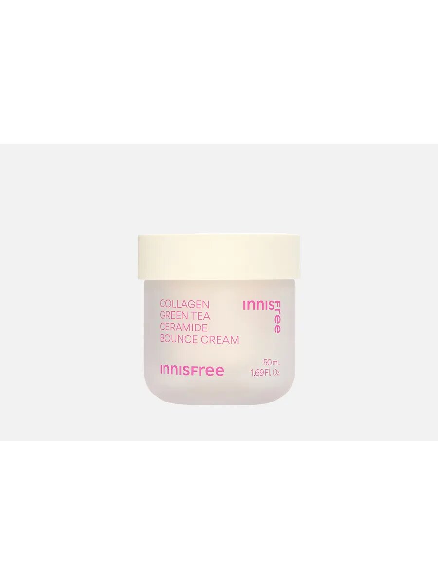 Укрепляющий крем для лица INNISFREE Collagen Green Tea 50 мл