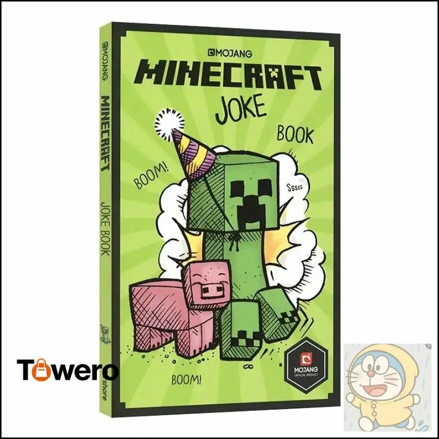 Детская книга шуток Minecraft на английском языке