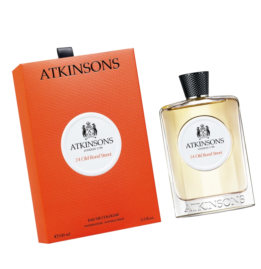 Одеколон унисекс Atkinsons 24 Old Bond Street 100 мл - Аткинсон Стрит ароматная новинка