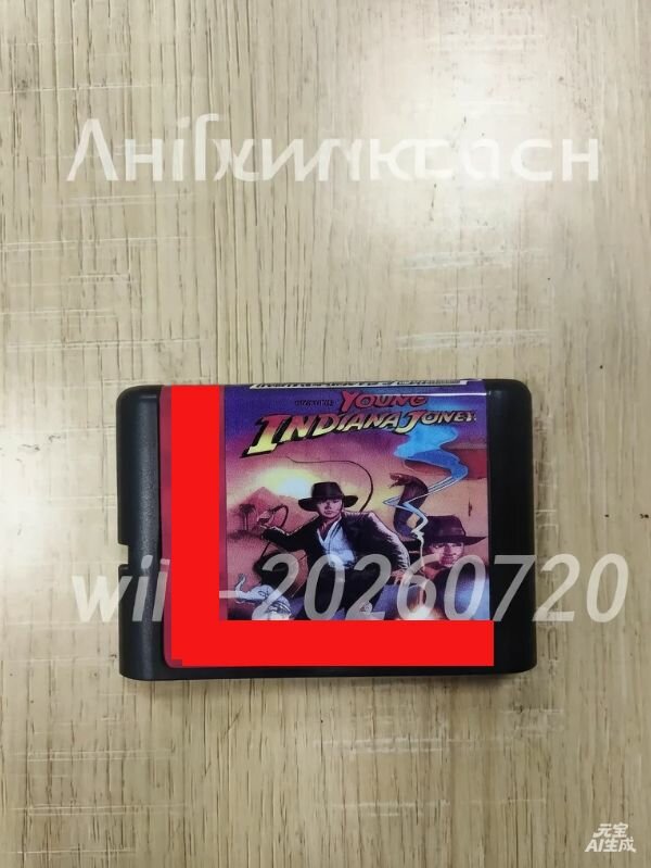 Игровой картридж для приставки 16 bit: INDIANA JONES (без коробки) без упаковки 16 бит