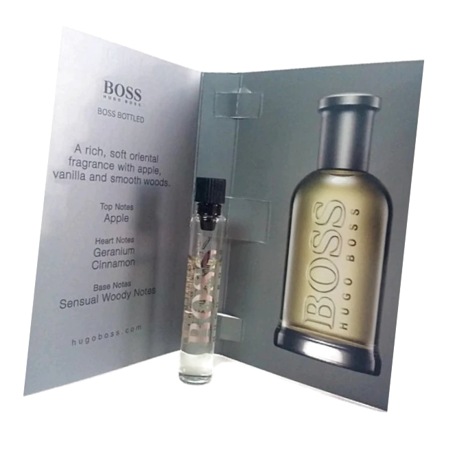 Хуго Босс Ботлед мужская туалетная вода 1.5 мл миниатюра - Hugo Boss Bottled пробник