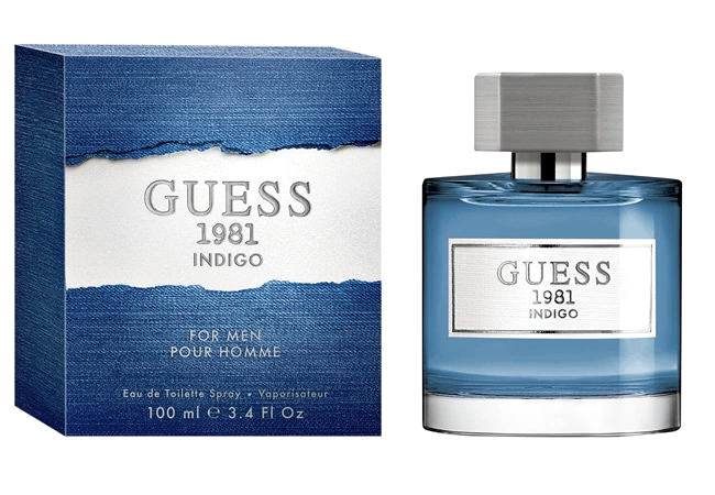 Духи для мужчин Guess 1981 Indigo For Men 100 мл - Гесс 1981 Индиго мужские туалетная вода
