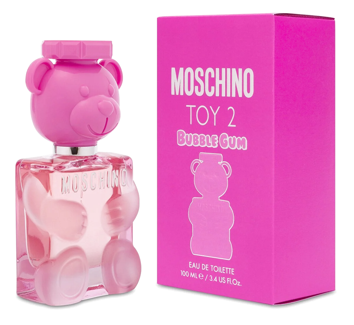 Moschino Toy 2 Bubble Gum женские духи 100 мл - Той 2 Бабл Гам / Розовый Мишка