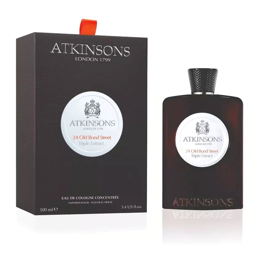 Мужской одеколон Atkinsons 24 Old Bond Street Triple Extract 100 мл / Тройной Экстракт