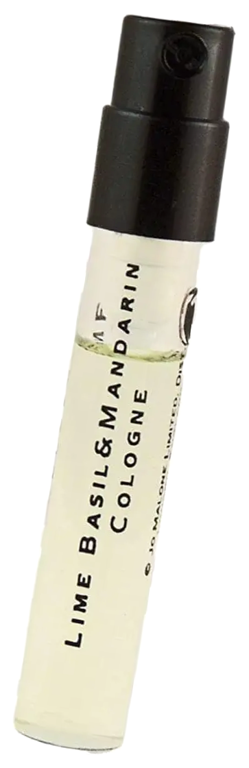 Сэмпл одеколона Jo Malone Lime Basil and Mandarin 1.5 мл / Лайм Базилик и Мандарин