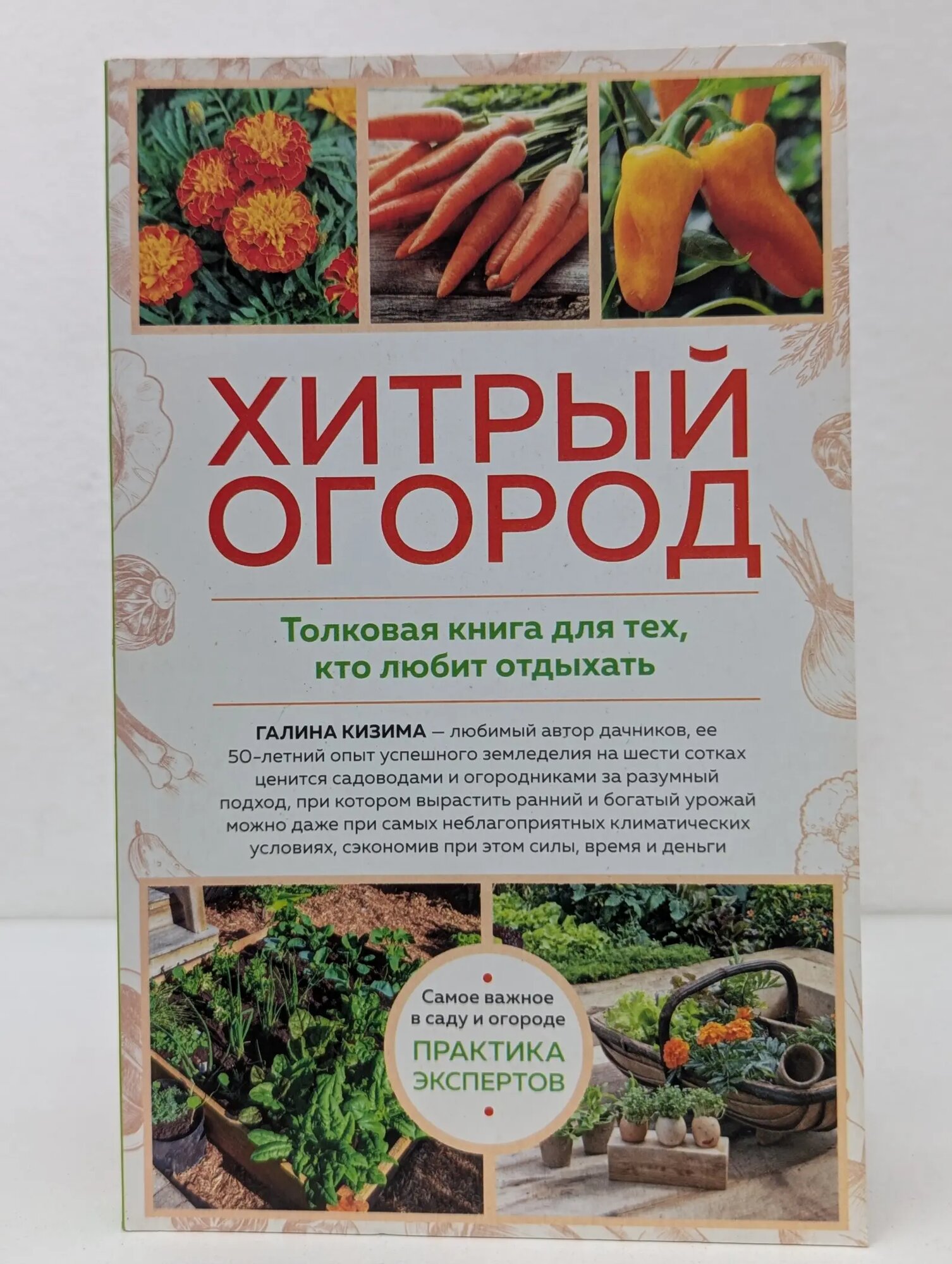 Хитрый огород. Толковая книга для тех, кто любит отдыхать Кизима Галина 2022