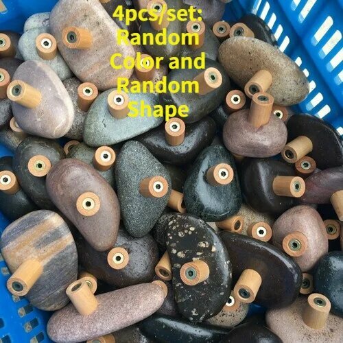 Каменные настенные вешалки 4 шт.