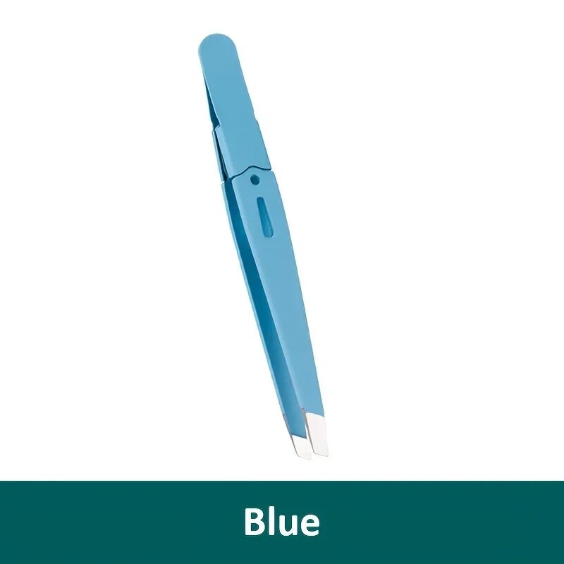 Ouriner Пинцет для бровей нержавеющая сталь Blue