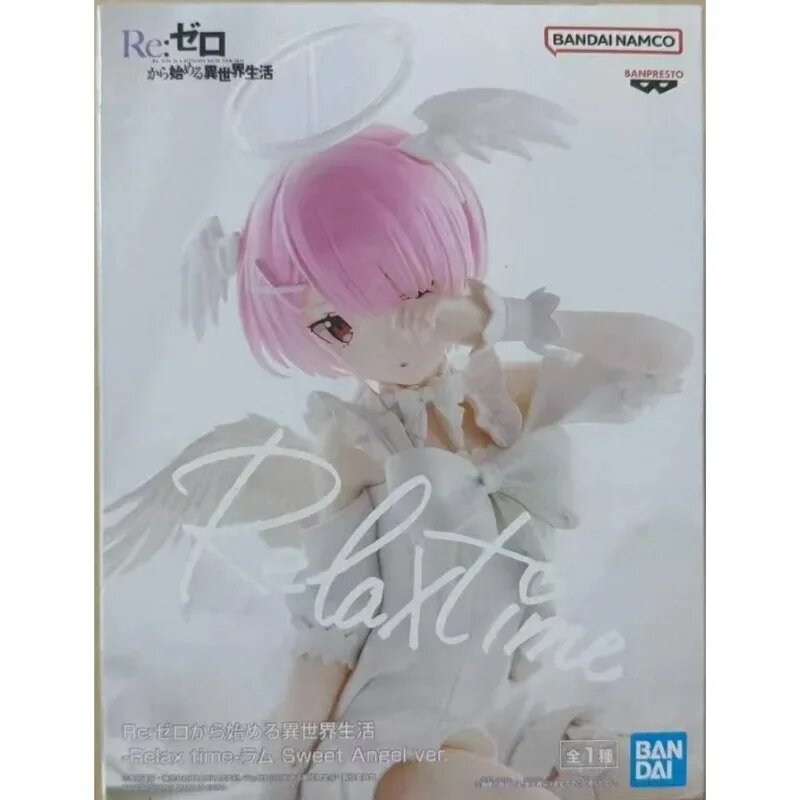 Фигурка аниме персонажа Рем и Рам ПВХ модель Sweet Angel Ver. 13 см