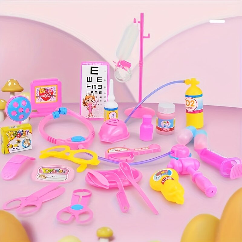 Набор игрушек для ролевых игр «Семейный врач», 25 предметов, тип B