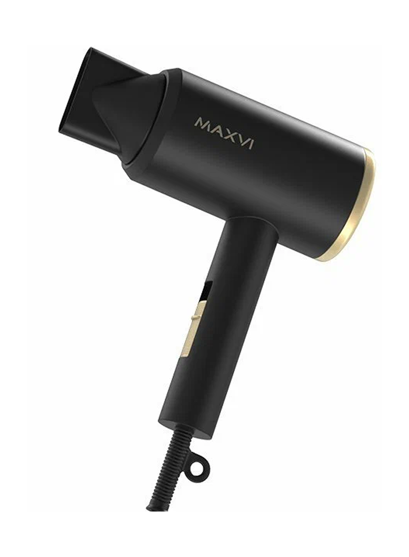 Фен MAXVI HD1801 бытовой, мощность 1800 Вт, 2 режима, black. — фото 1