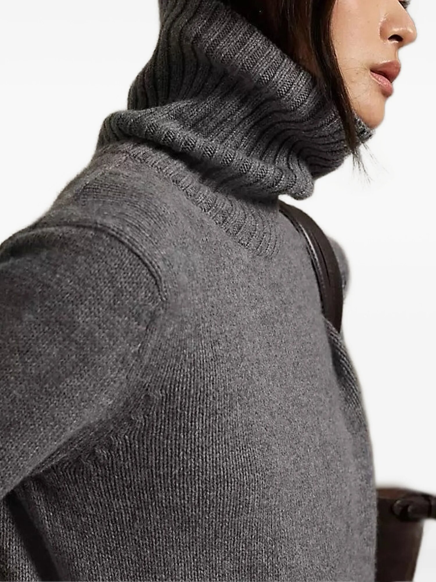 Свитер Polo Ralph Lauren Roll-neck ribbed-trim sweater, размер 40 — фото 1