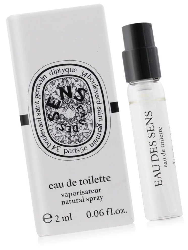 Сэмпл Diptyque Eau Des Sens - Чувственная туалетная вода 2 мл унисекс